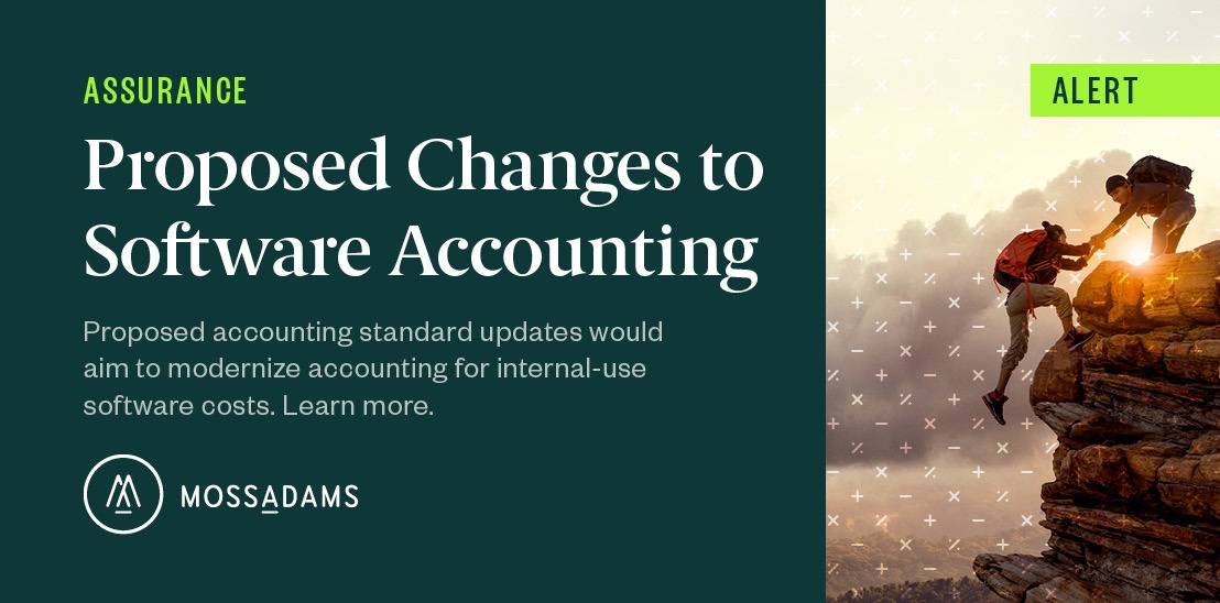 FASB Proposes Updates to Internal-Use Software Accounting