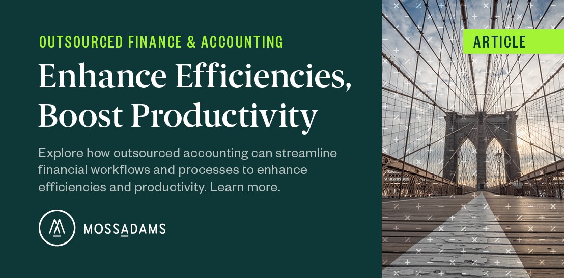 How Outsourced Accounting Improves Efficiency and Productivity